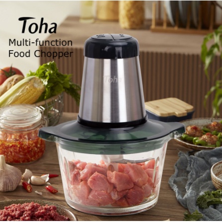 Toha Multifunction Electric Food Chopper 2L Capacity | Lazada PH