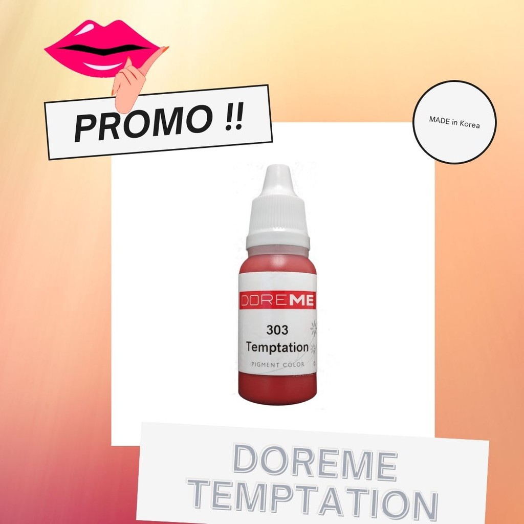 DOREME TEMPTATION LIP PIGMENT PROMO | Lazada PH