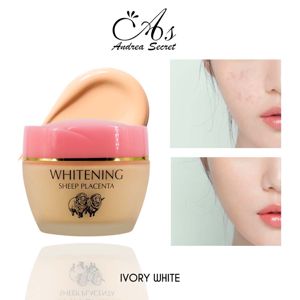 Andrea Secret Foundation Cream Sheep Placenta Whitening Anti-oxidation ...