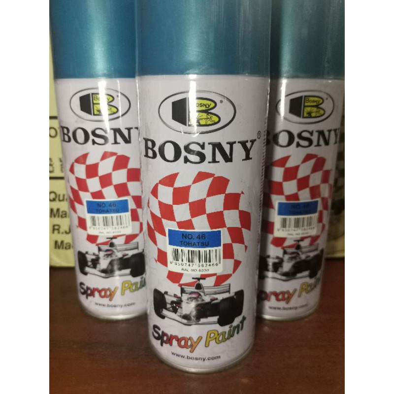 Bosny Spray paint.Shipping GOGO express only!!! yellow,Sliver,Black ...