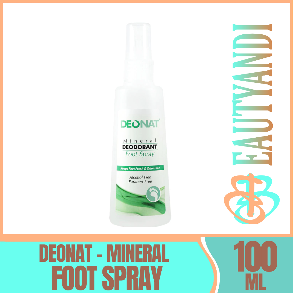 DEO NAT - Deonat Mineral Deodorant Foot Spray 100ml | Lazada PH