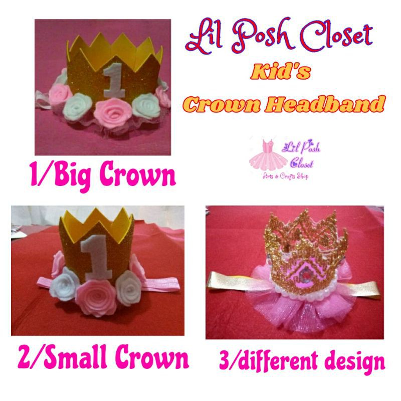 Lil Posh Crown HeadbandirB | Lazada PH