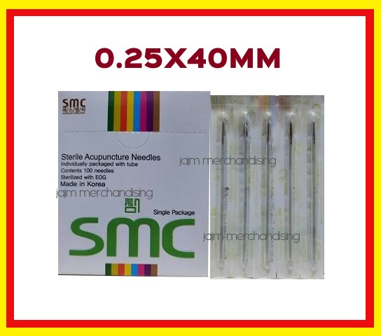 SMC Korean Disposable Acupuncture Needle, With individual Guide Tube ...
