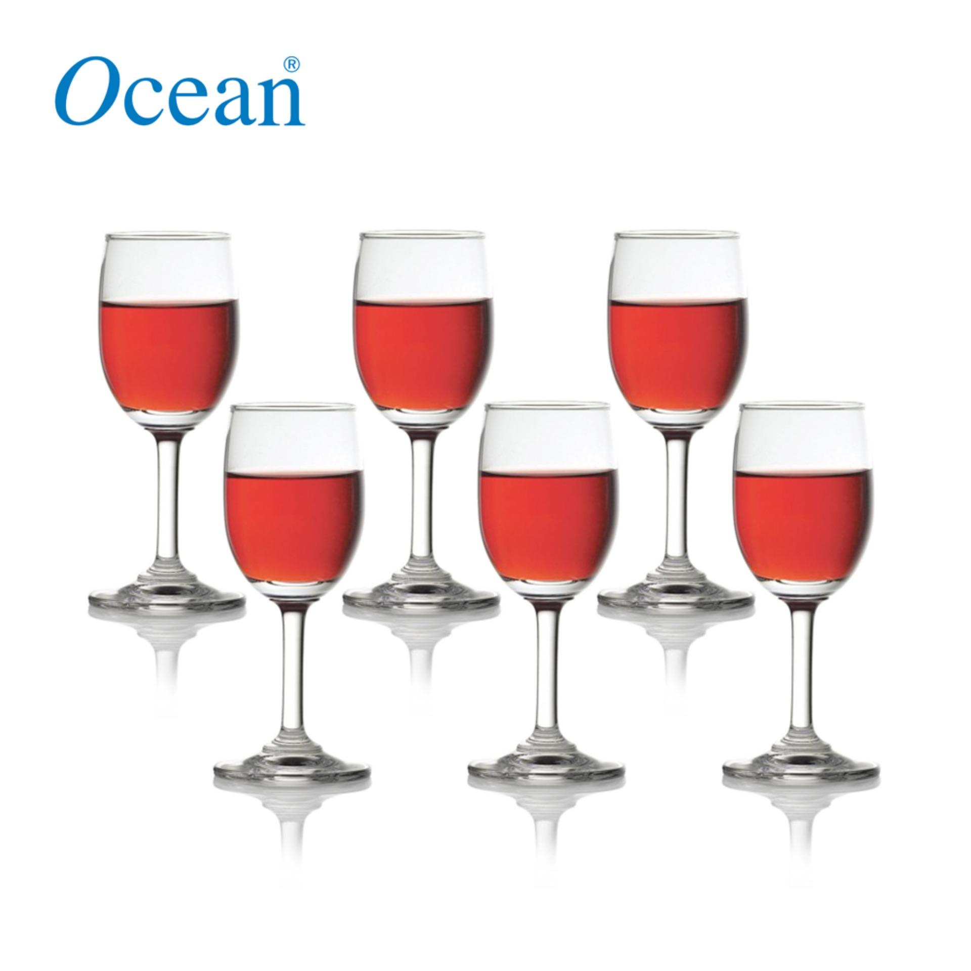Ocean Glassware Classic Sherry 130ml / 4 1/2oz Set of 6 (WCCC)(SM ...