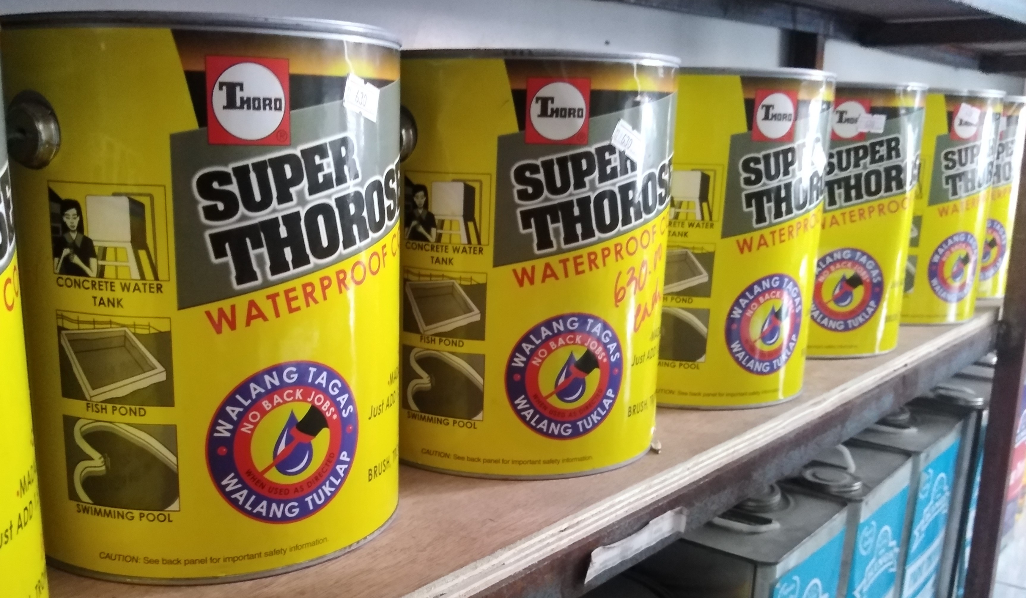 Waterproofing Thoro Super Thoroseal Waterproof Coating - 1 Galloon ...