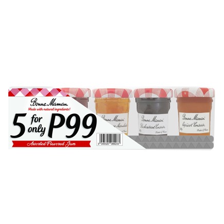Bonne Maman Assorted Fruit Preserves Mini Jams 30g x 5 | Lazada PH
