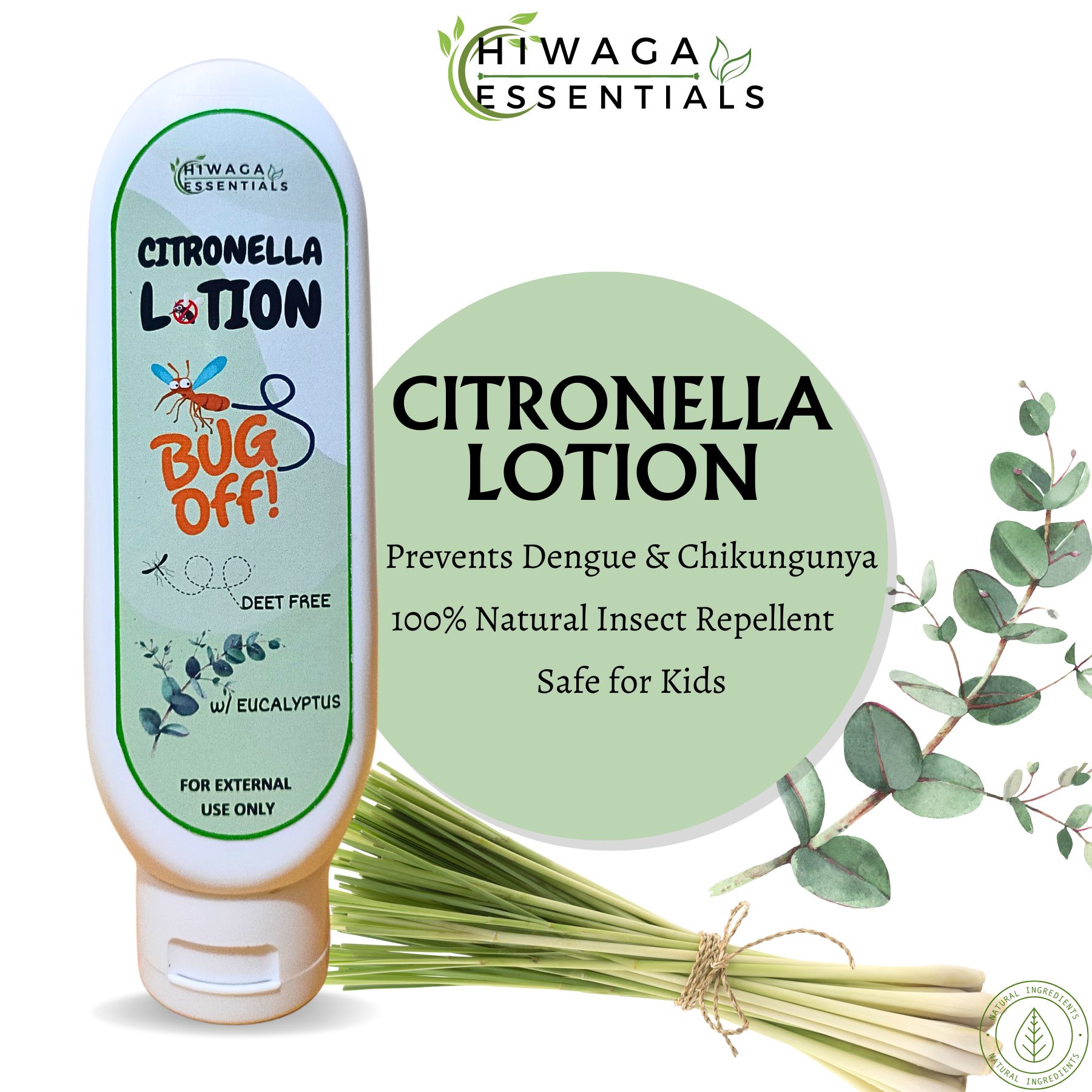 [Hiwaga] CITRONELLA LOTION INSECT REPELLENT 24 Hour Skin & Moisturizer ...