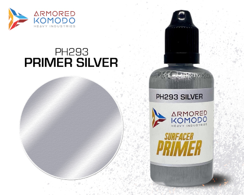 Silver Primer PH293 50ml Armored Komodo Airbrush Hobby Paint | Lazada PH