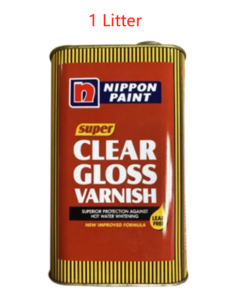 NIPPON VARNISH (CLEAR GLOSS VARNISH) 1L & 4L | Lazada PH