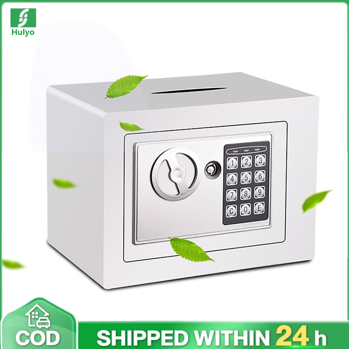 Mini Strongbox Solid Steel Electronic Safety Box With Digital Keypad ...