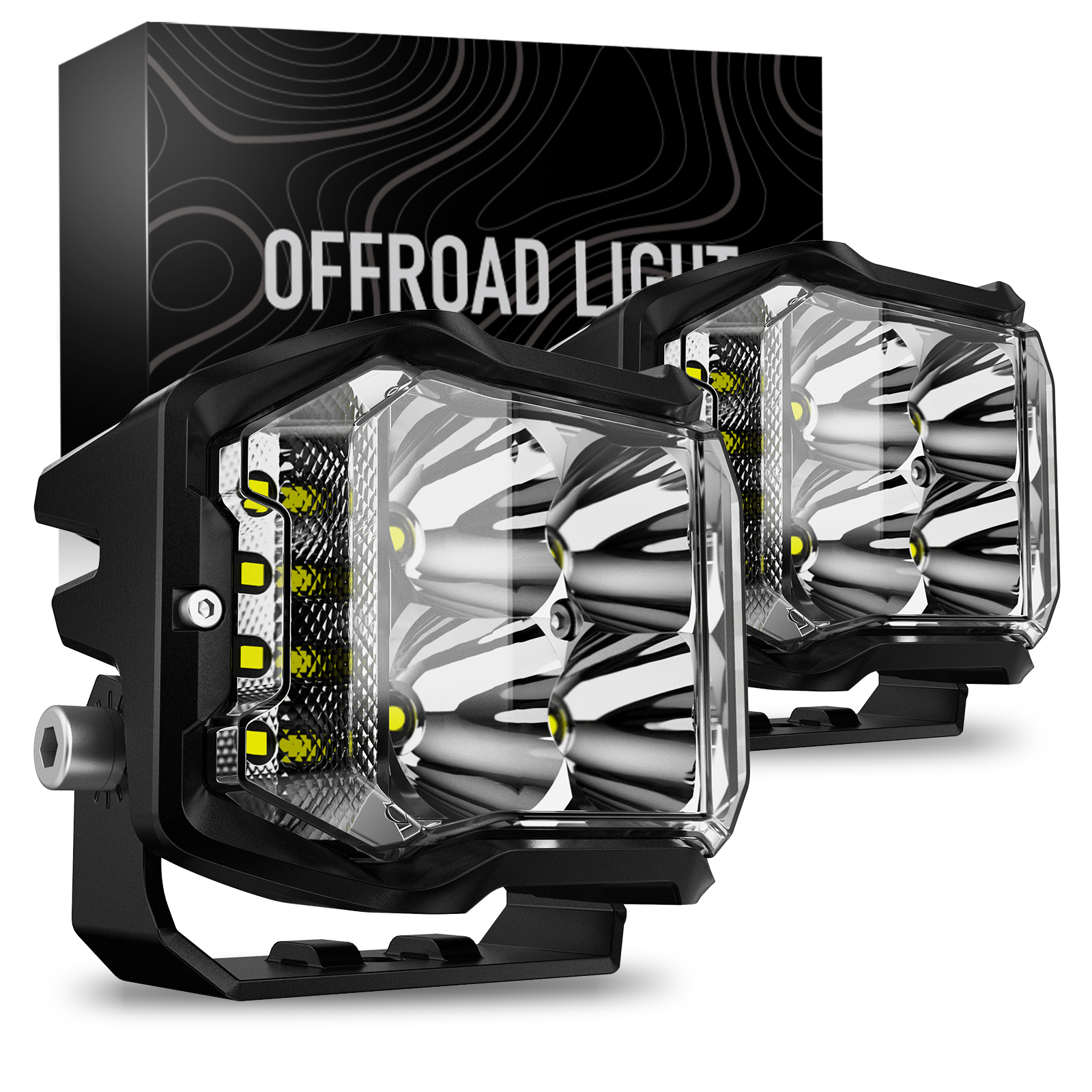 Novsight WL7 92W 10800LM Laser Gun White For Motorcycle Jeepney Cars ...