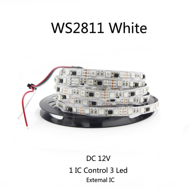 ws2812b Addressable 5050 RGB LED Strip Light WS2811 WS2812 30/60/144 ...