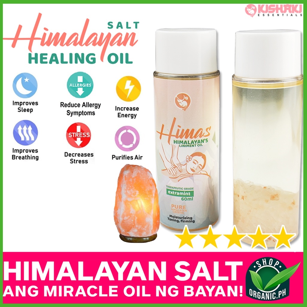 Hot HIMAS Himalayan's Salt Miracle Oil Himalayan Liniment Massage Oil ...