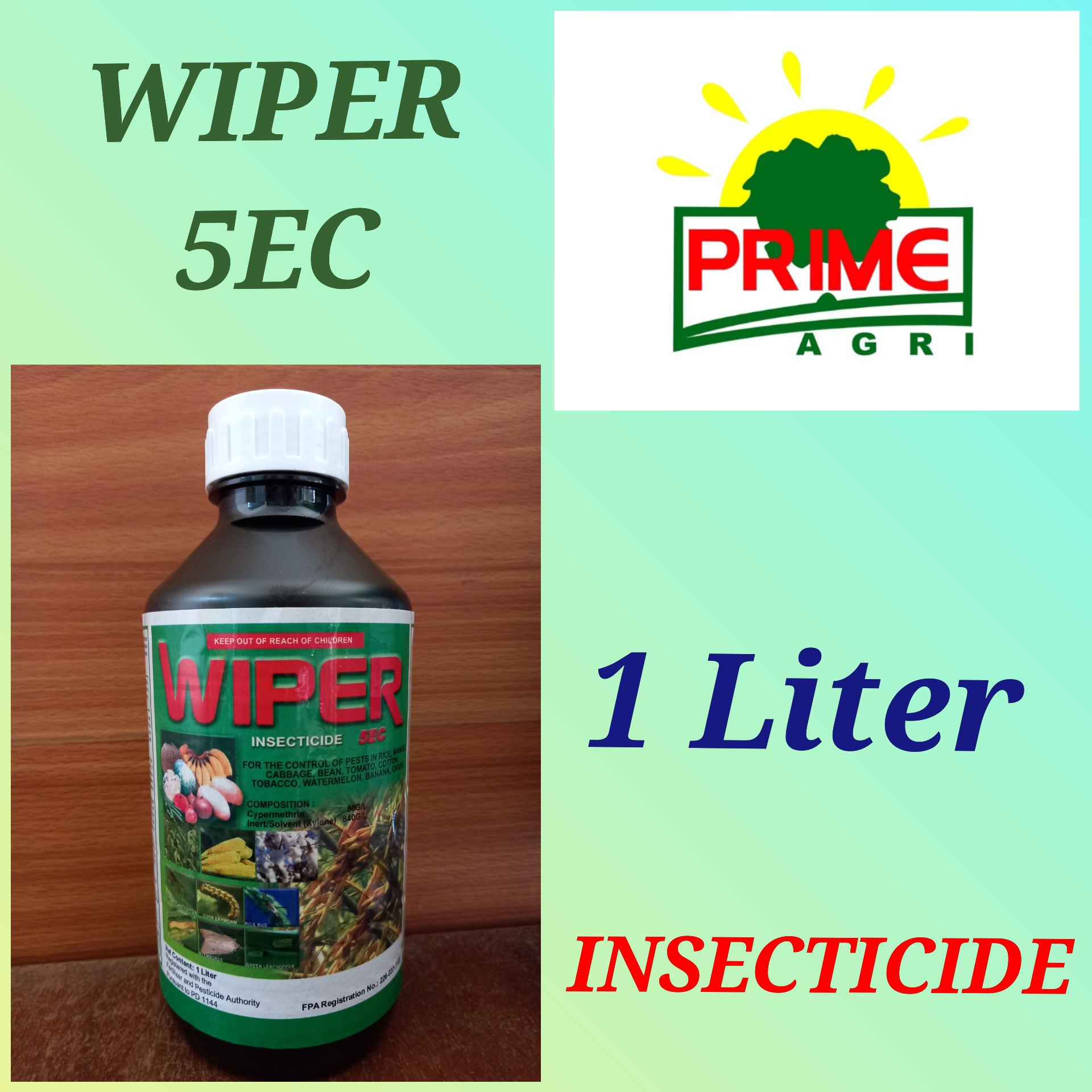 WIPER 5EC - LITER - INSECTICIDE | Lazada PH
