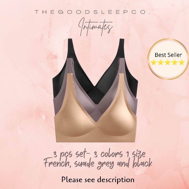 Butter Bra Combo set- 3 pcs with 3 colors | Lazada PH