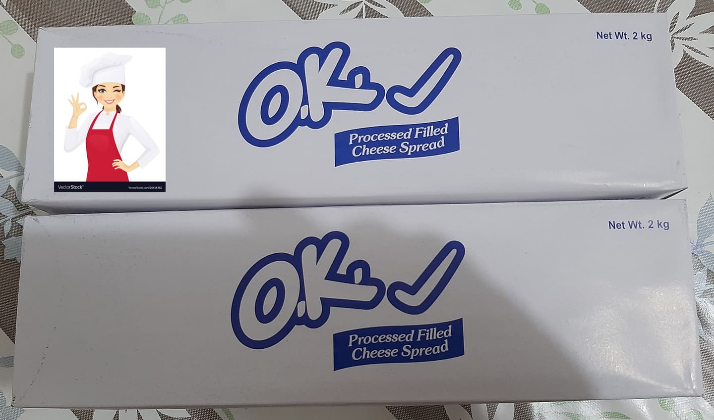 100% Filled Cheese (O.K.) OK 2kgs National Distributor / Fast Delivery ...