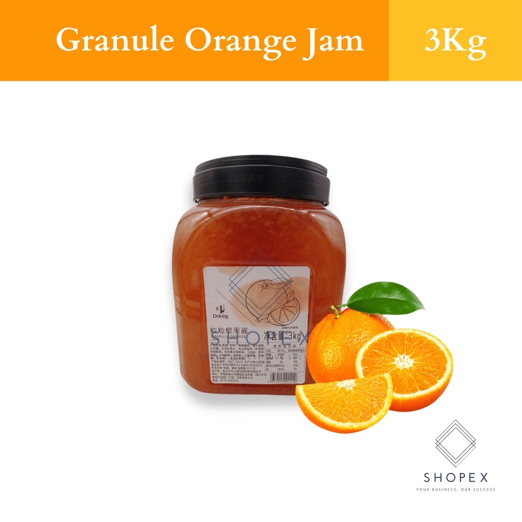 Doking Jam 3kg BLUEBERRY MANGO STRAWBERRY PASSION FRUIT KIWI / Milktea ...