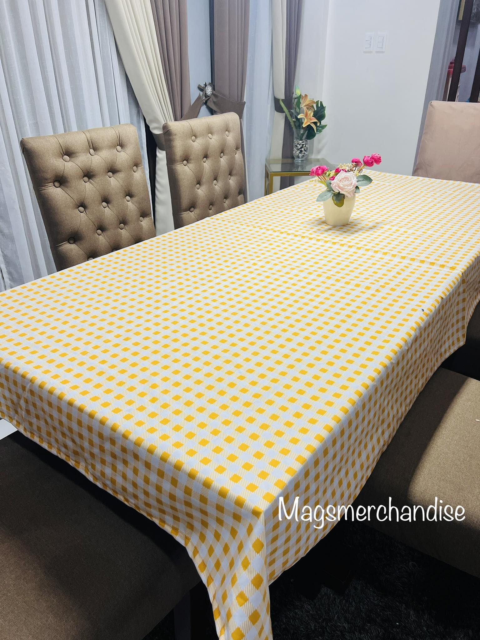 Gingham Table Cloth - Checkered table cover | Lazada PH