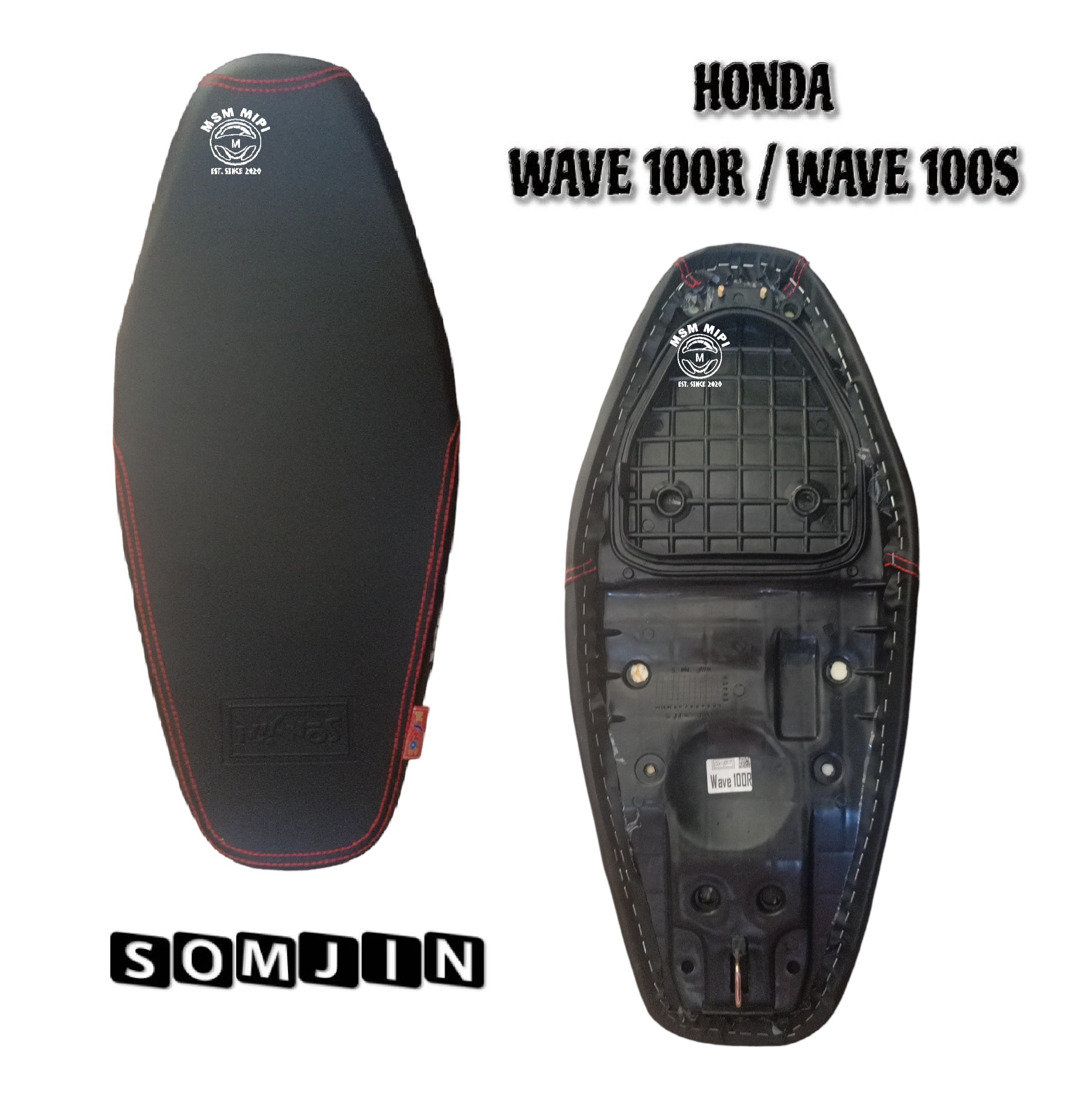 Somjin - Flat Seat Assembly for Honda WAVE 100R / WAVE 100S | Lazada PH