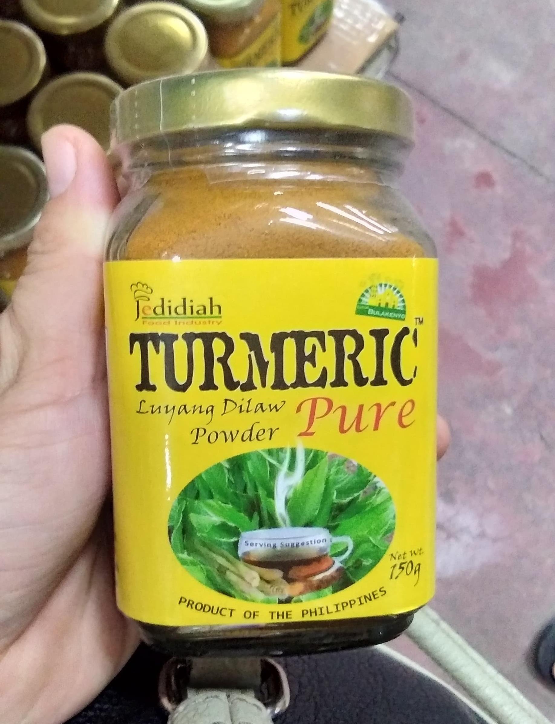 Jedidiah Turmeric Luyang Dilaw Pure Powder 150 g | Lazada PH