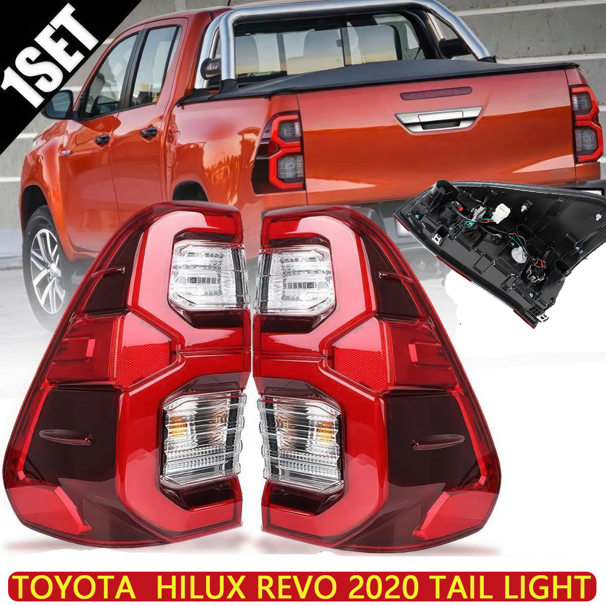 Revo Tail Light Tail Lamp Rear Taillight Taillamp Assembly for Toyota ...