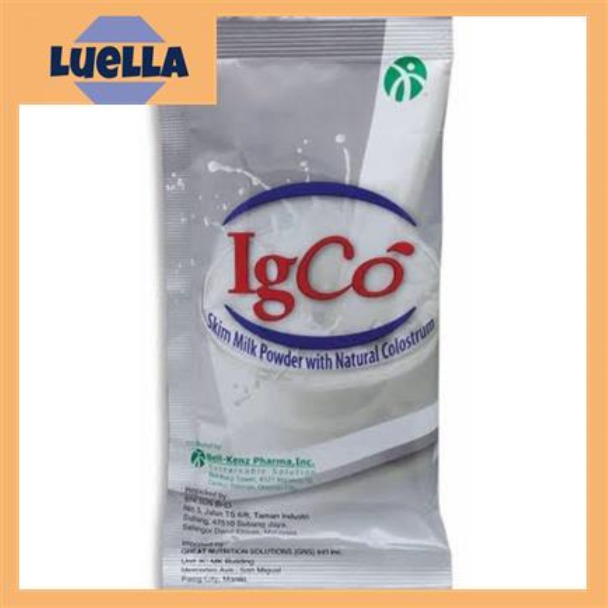 Luella IGCO COLOSTRUM SKIM POWDER MILK Sold per piece | Lazada PH