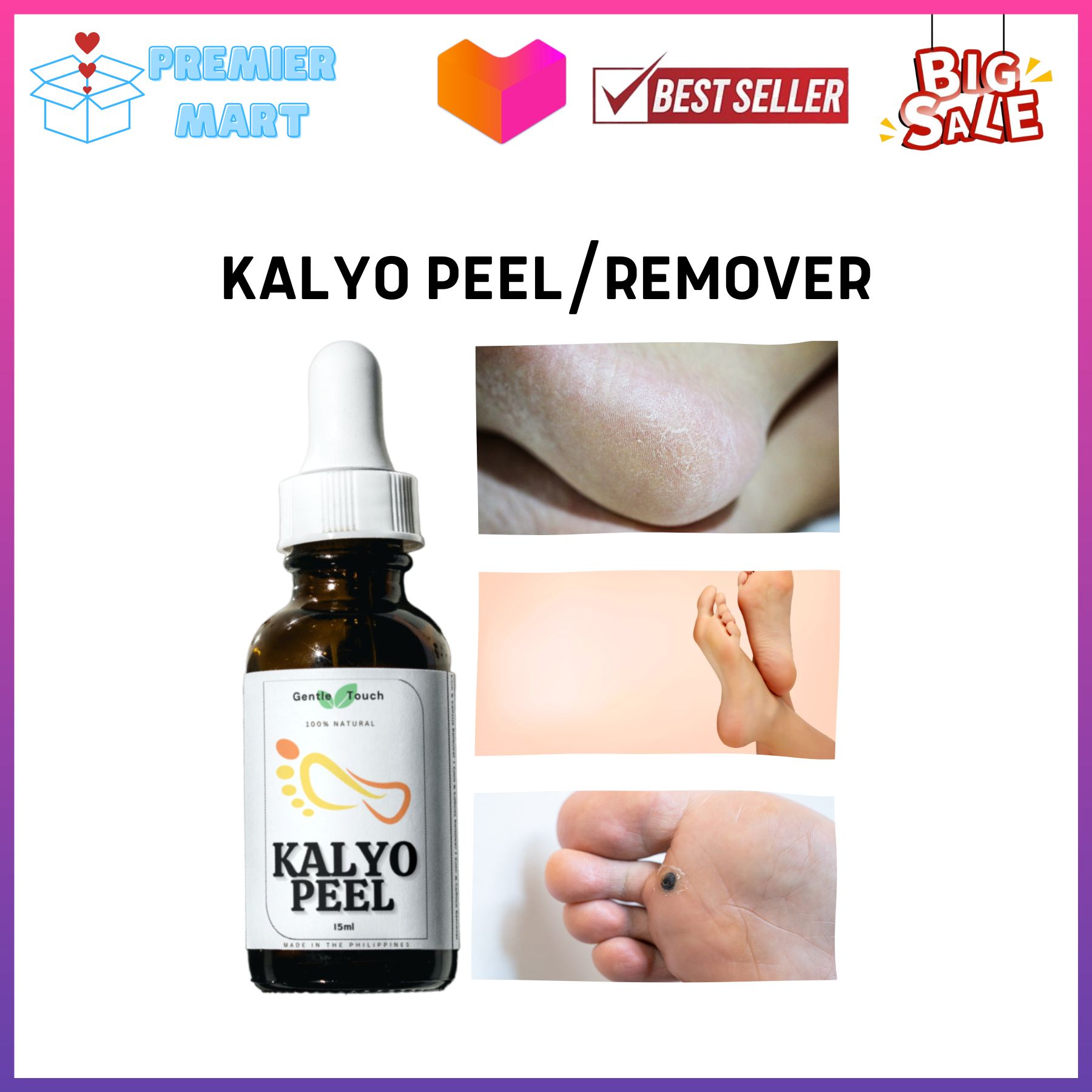 Original Callous and Kalyo Remover Oil: Gentle Solution for Smooth ...