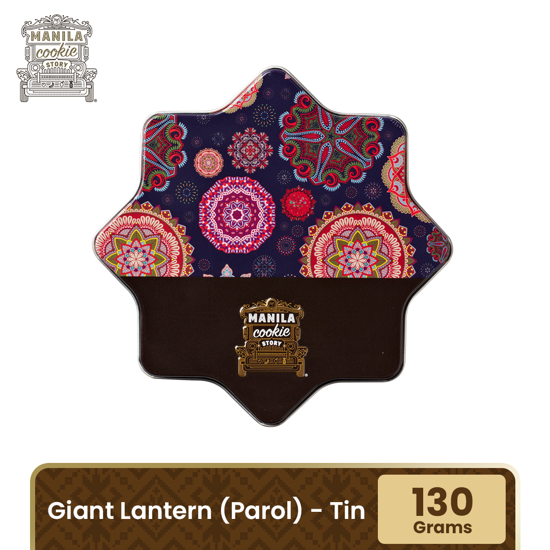 Manila Cookie Story Giant Lantern (Parol) Festival Tin 130g | Lazada PH