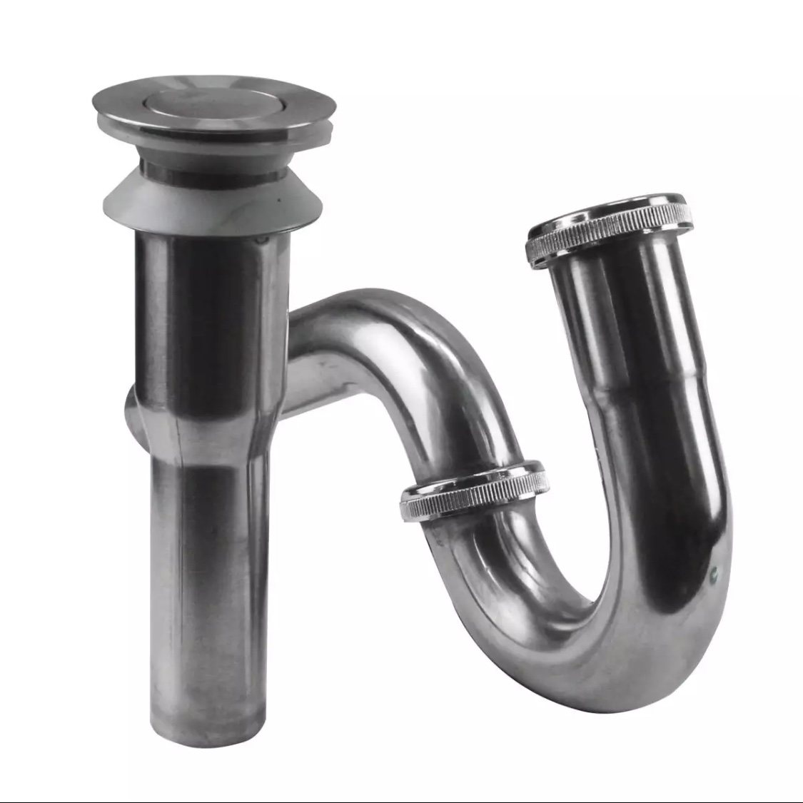 STAINLESS BASIN WASTE WITH PTRAP SET FOR LAVATORY | Lazada PH