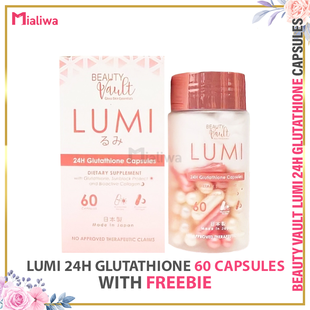 Beauty Vault Lumi Glutathione Lumi Fit Lumi Rest Capsules Pampaputi ...
