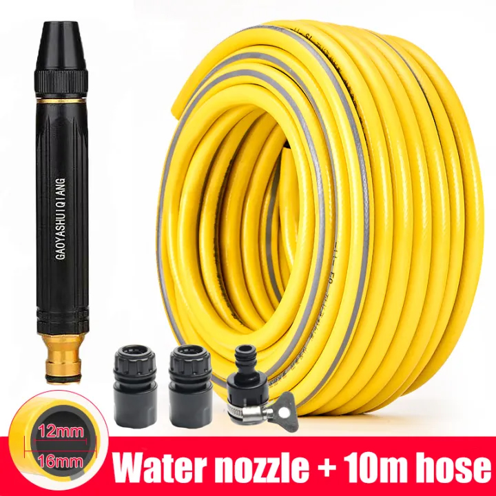 🔥With 5M/10M/15M Hose🔥Portable High Pressure Nozzle Spray Germany Booster Nozzle High Pressure ...