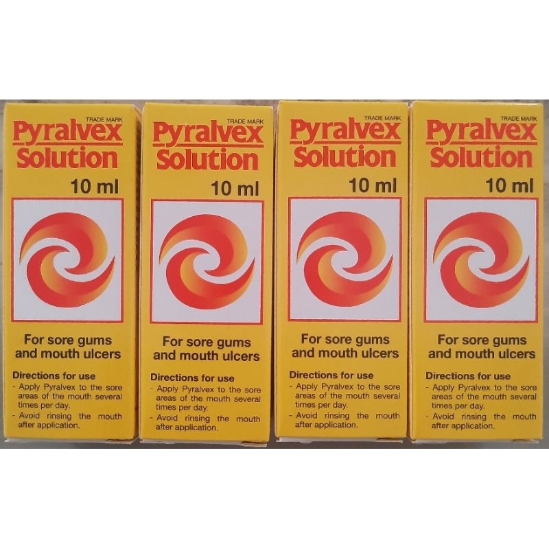 Pyralvex Oral Solution for canker sore Singaw 10ml | Lazada PH