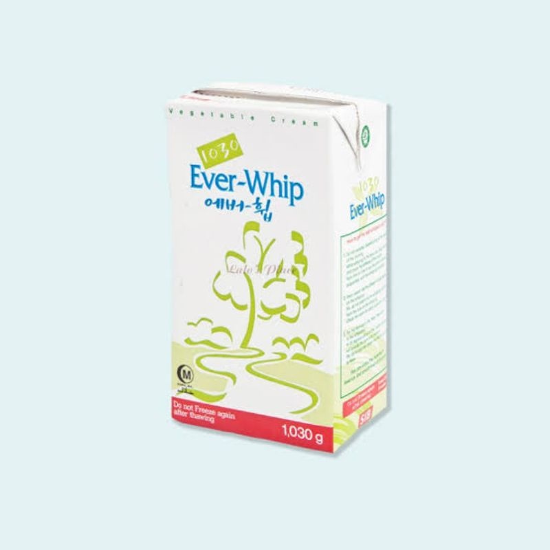 Everwhip Non Dairy Whipping Cream Whip Whipped Ever Vegetable Topping ...