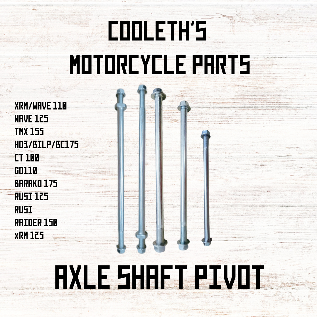 AXLE SHAFT PIVOT XRM110/WAVE125/TMX155/HD3/BILP/BC175/CT100/GD110 ...