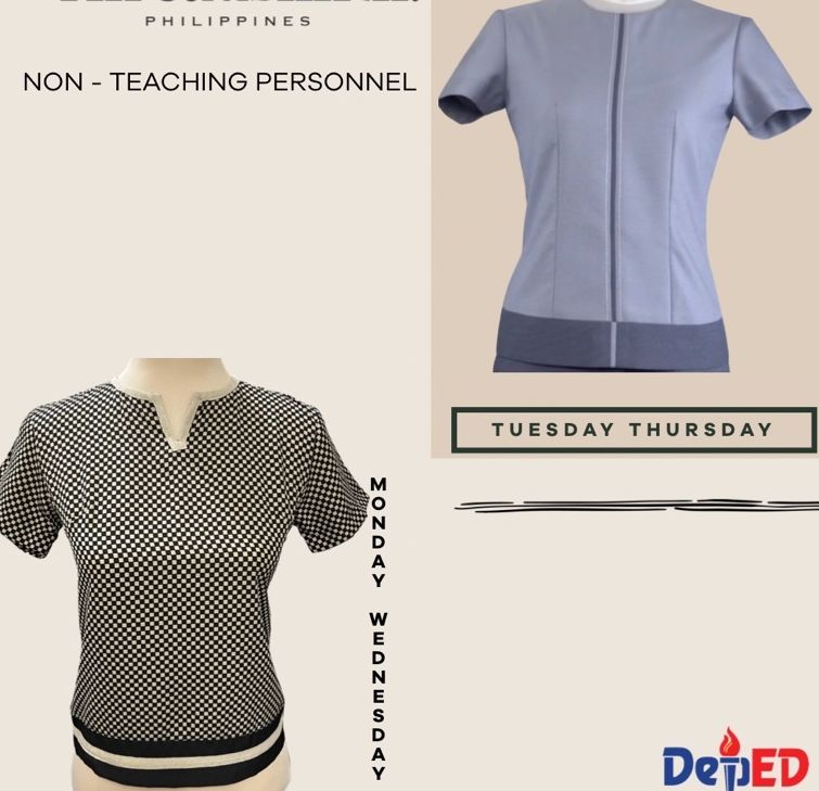 PRIMA B Deped Uniform Ready to Wear Blouse for Teachers | Lazada PH