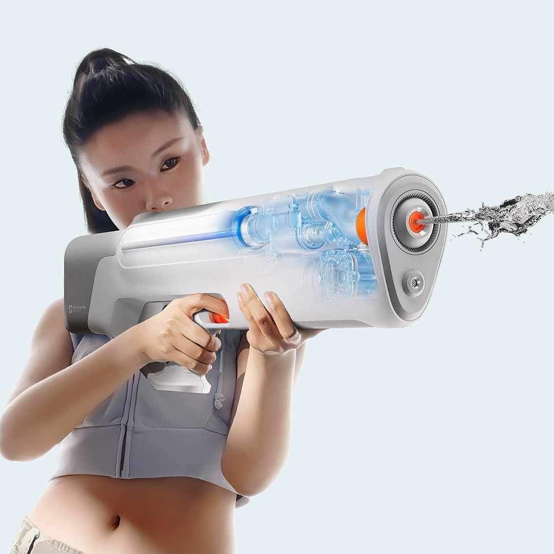 Xiaomi Mijia Pulse Water Gun Toy | Type C Rechargeable Water Toy | 7 to ...