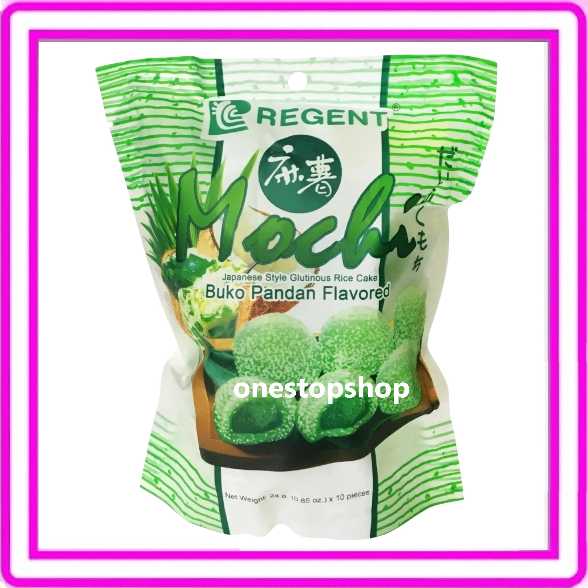 Regent Mochi Rice Cake 240g ( Assorted/Buco Pandan/Mango/Ube ) | Lazada PH