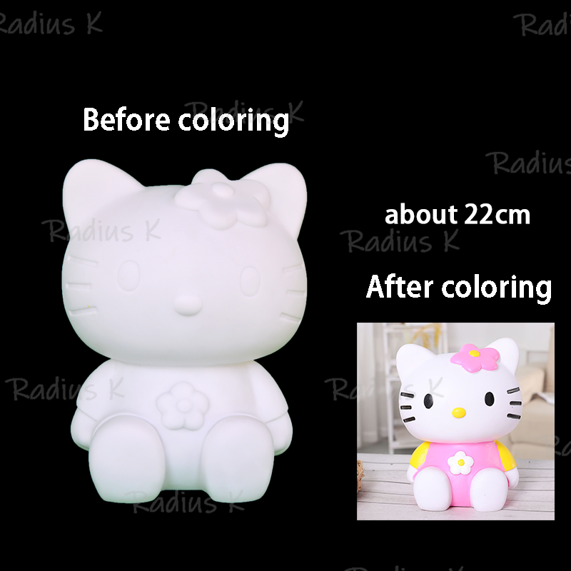 Radius K DIY coloration white Cartoon character vinyl Home decoration ...