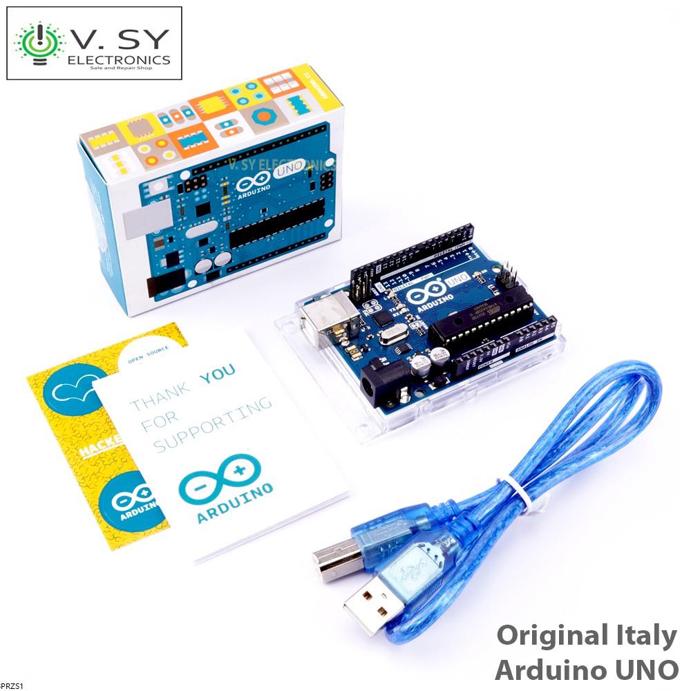 Original Arduino UNO R3 Italy with USB Data Cable | Lazada PH