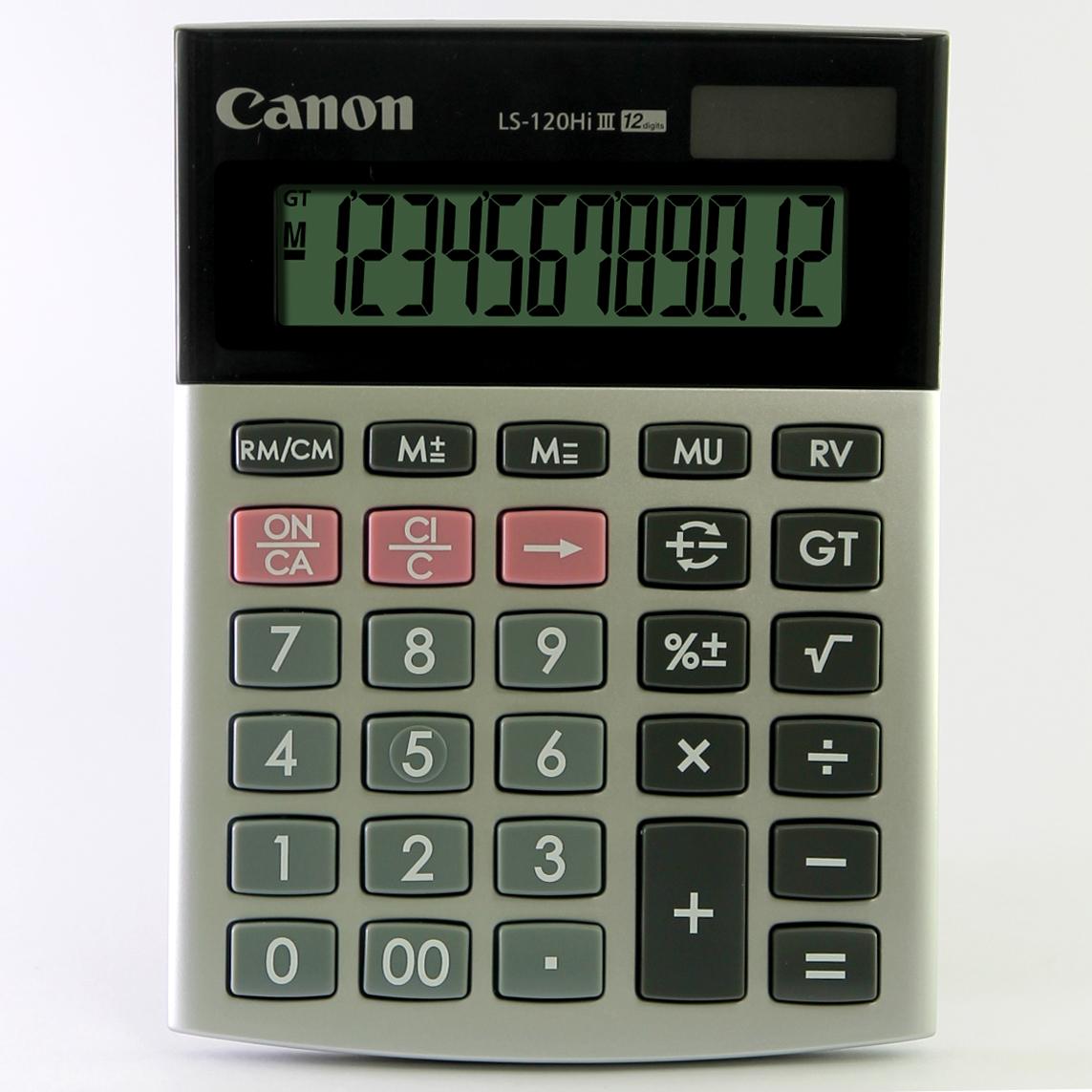 Canon LS-120HI III 12-digits Desktop Calculator | Lazada PH