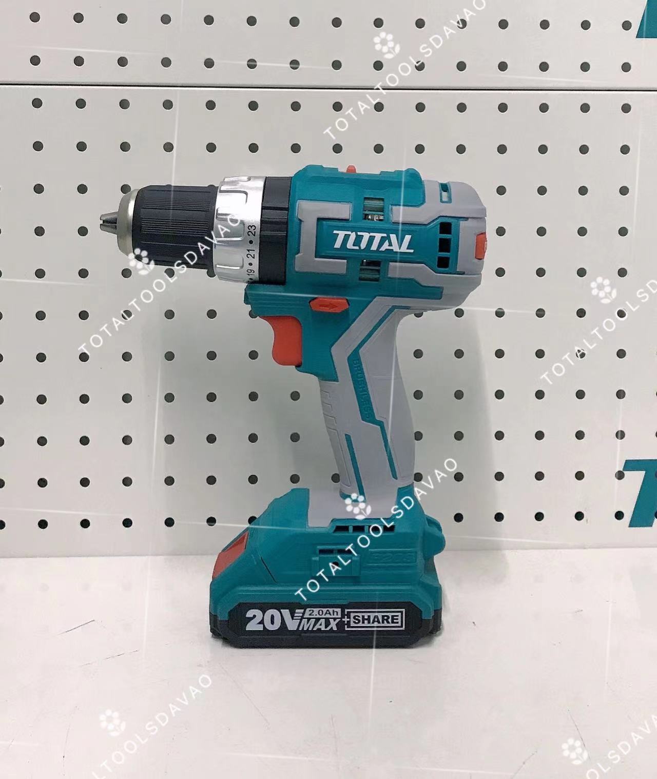 TOTAL Lithium-Ion Brushless impact drill 20V TIDLI20608 INDUSTRIAL ...