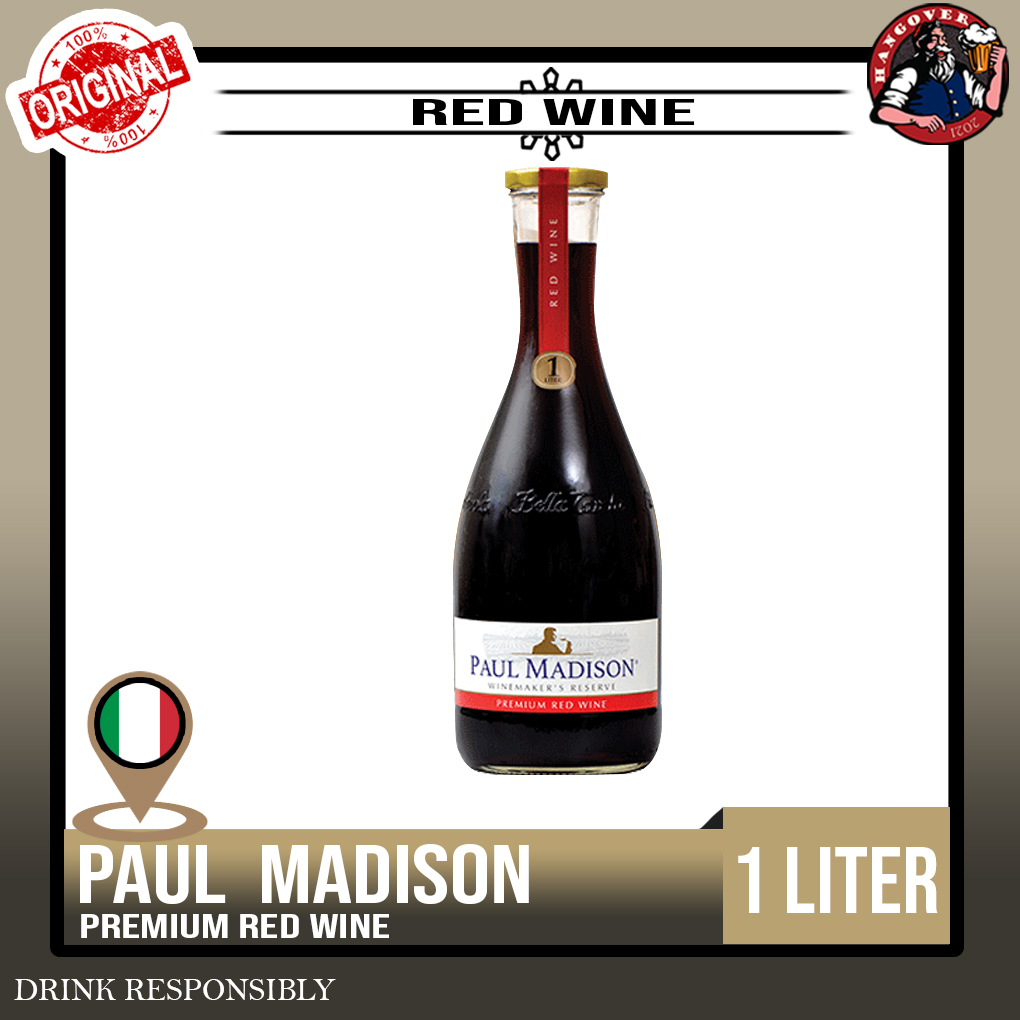 Paul Madison Red Wine 1 Liter | Lazada PH