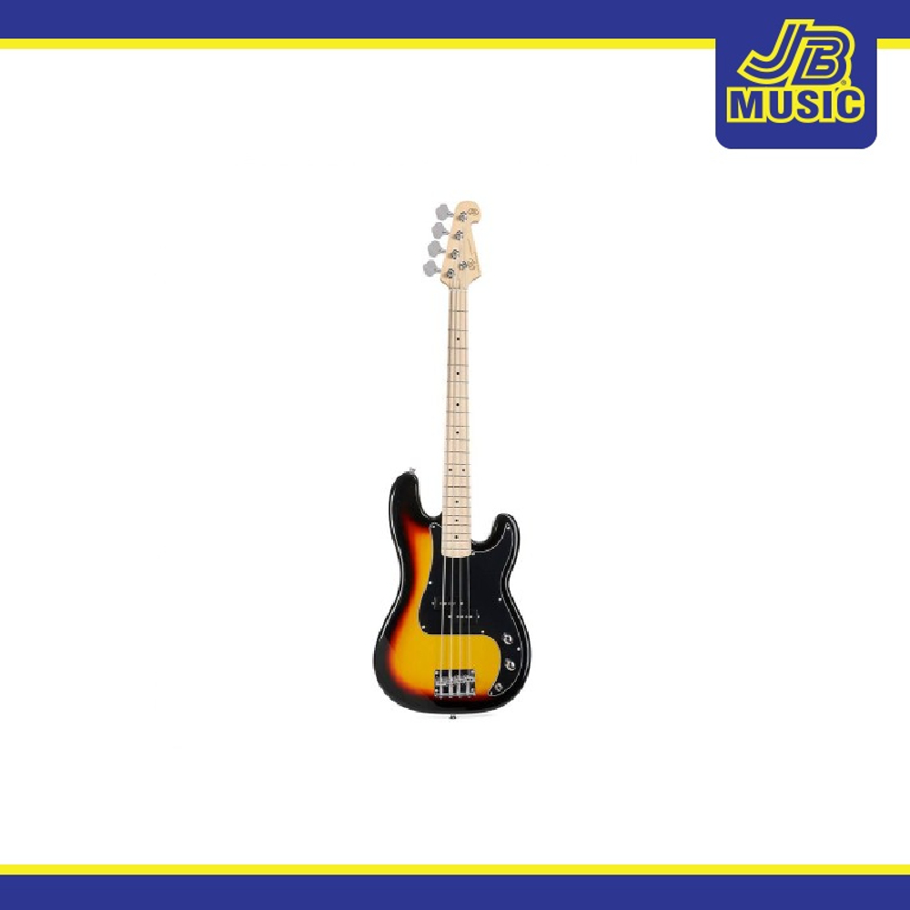 SX SBM2/3TS Precision 3 Tone Sunburst Electric Bass Guitar with bag | Lazada PH