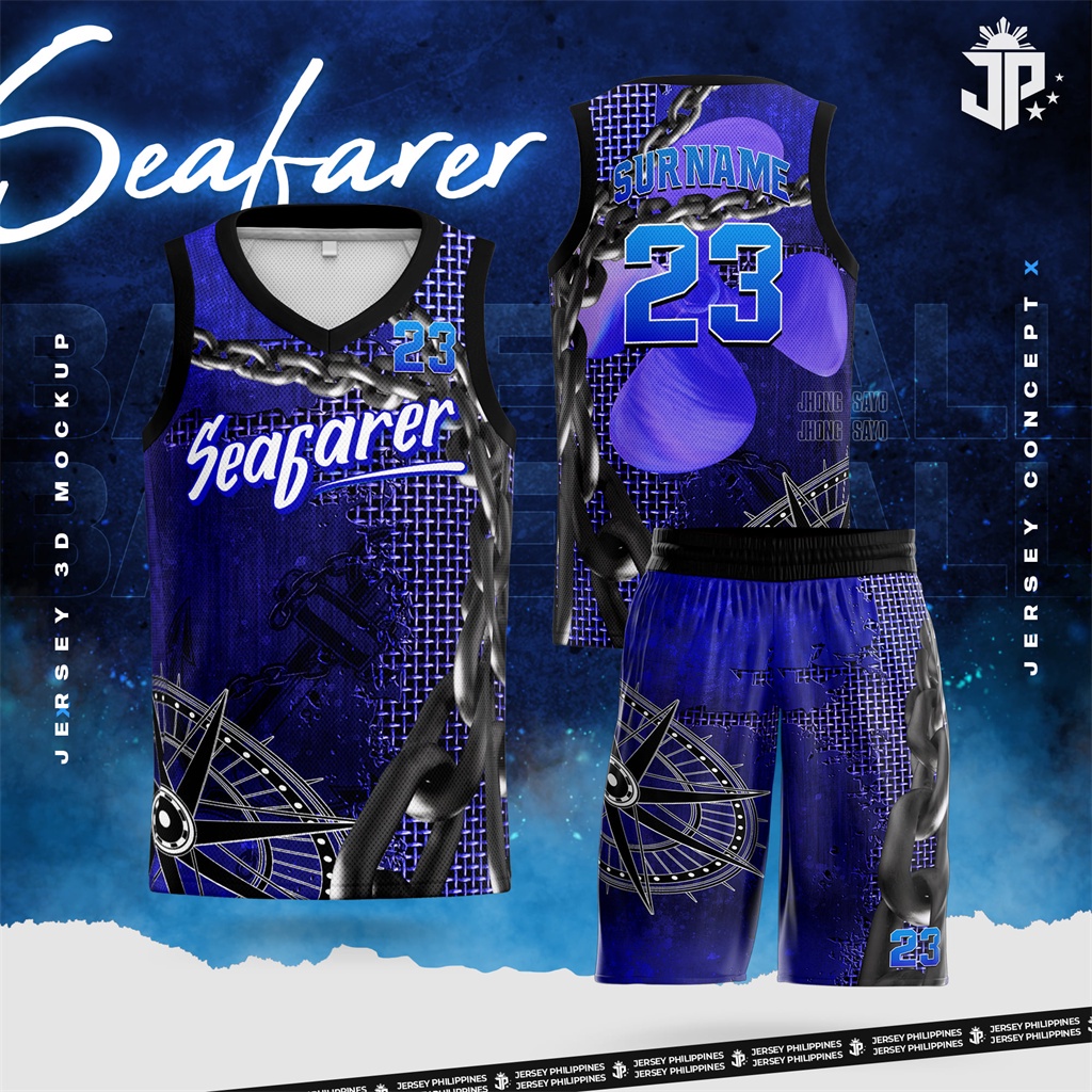 Seafarer Fullsublimationjersey Basketball Jersey Customized Name And ...