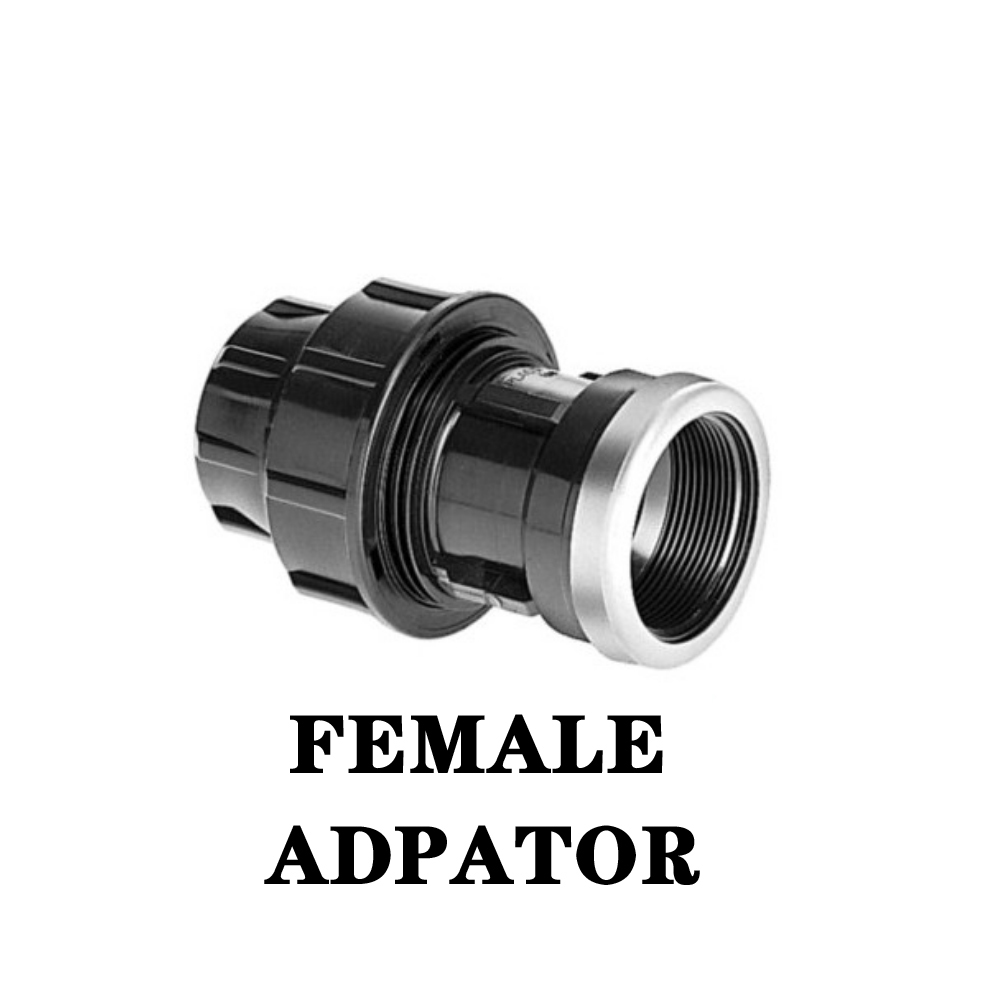 Heavy-Duty Standard PE Compression Fittings for pe and pvc pipes 1/2" 3 ...