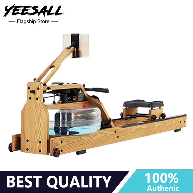 Yeesall Wooden oars Rowing machine, silent waterproof Commercial ...