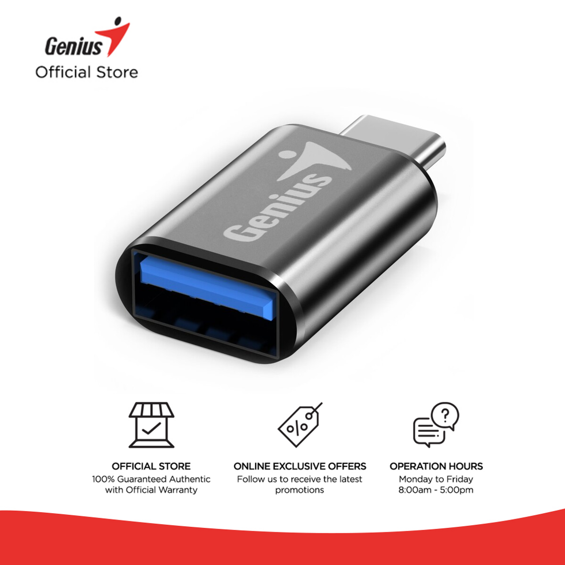 Genius ACC-C2A Adaptor | Lazada PH