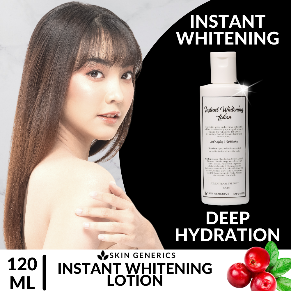 [ INSTANT WHITENING LOTION + DEEP HYDRATES ] SkinGenerics Instant ...