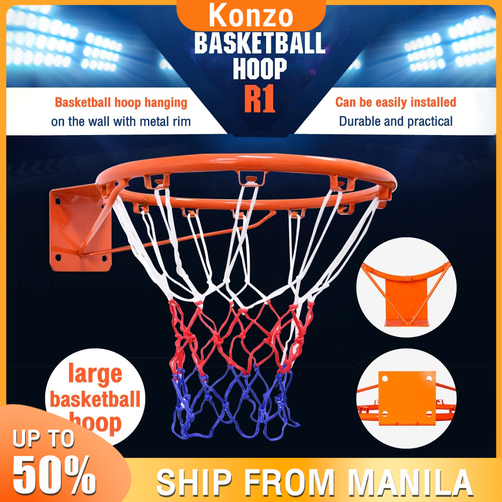 Heavy Duty Basketball Hoop Basketball Ring 18 Inch Standard NBA ...