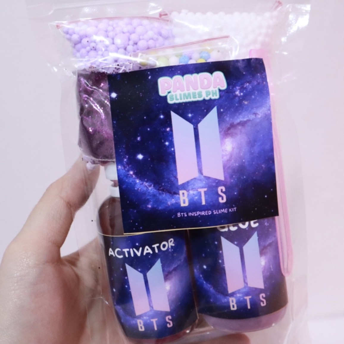 BTS I Purple You Slime Kit Complete Slime Kit Purple Mini Slime Kit ...